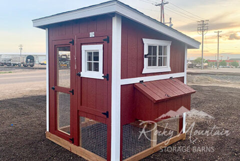 Traditional Coop | Rocky Mountain Storage Barns